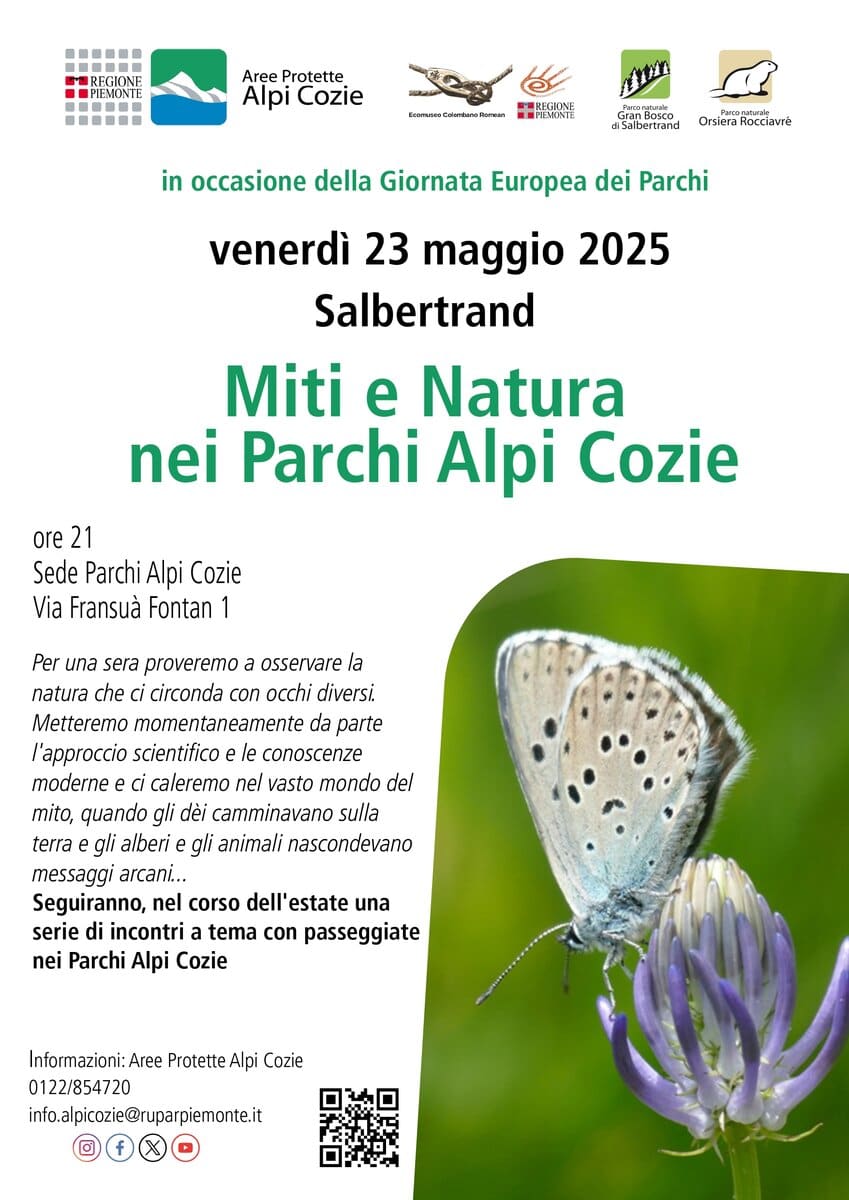 European Parks Day -Myths and nature in the Alpi Cozie Parks - Turismo Oulx